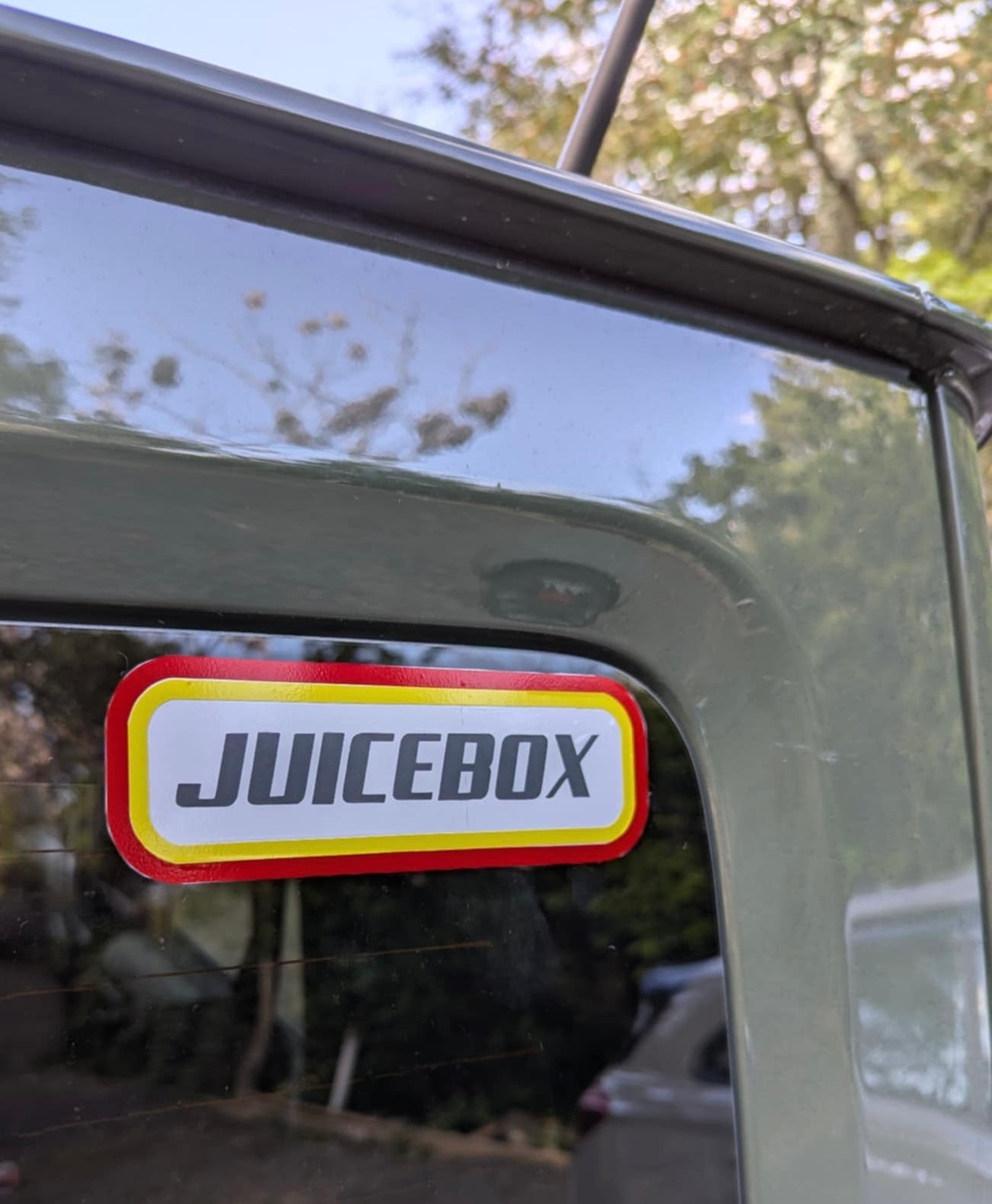 Juicebox Vinyl Sticker | Perfect for Cars & Gadgets – Turtle Trail Designs