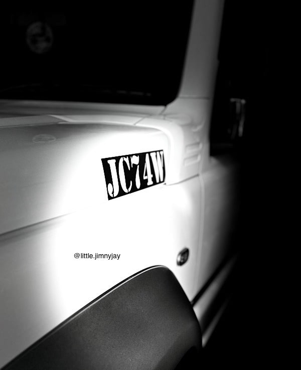 JC74W Stencil Vinyl Stickers - Pair – Turtle Trail Designs